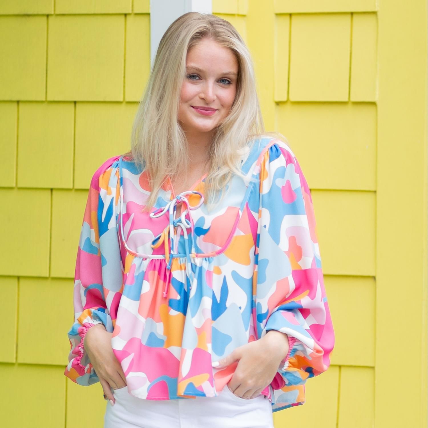 Vivey Pink Top – The G|C Boutique